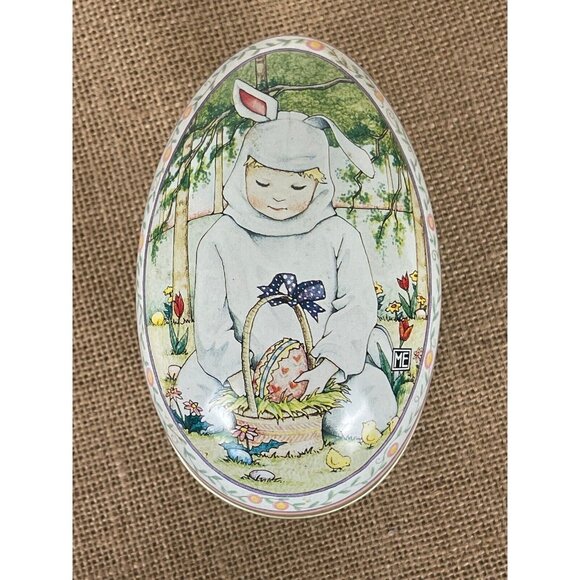 Mary Engelbreit | Holiday | Vintage Mary Engelbreit Easter Egg Canister ...